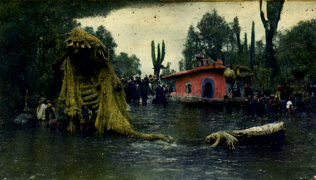 Maravillosas imágenes restauradas y coloreadas de los Ahuízotl en ...